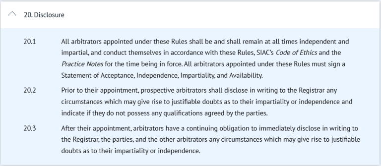 Arbitrator Selection and Appointment Under the SIAC 2025 Rules: A ...